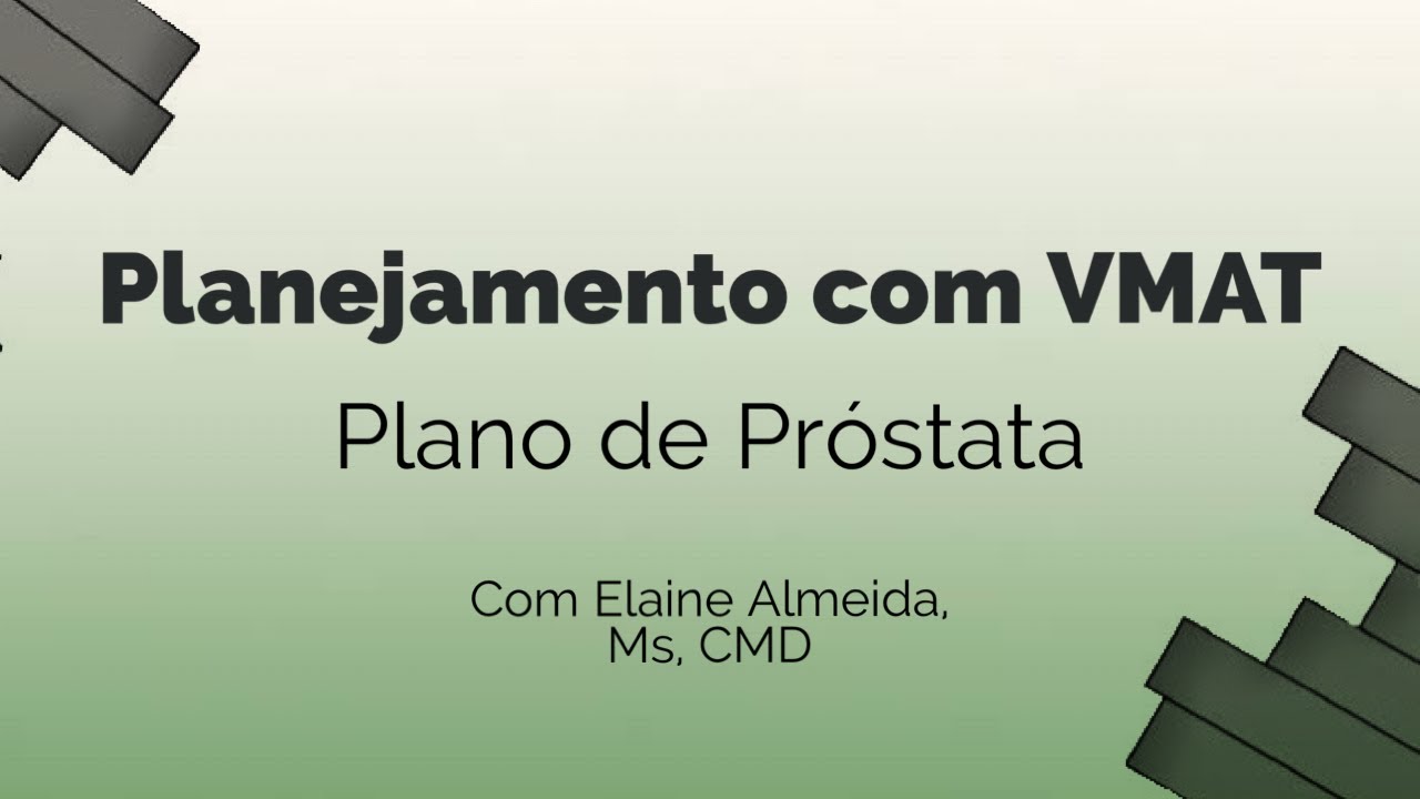 Planejamento com VMAT - Plano de Próstata - YouTube