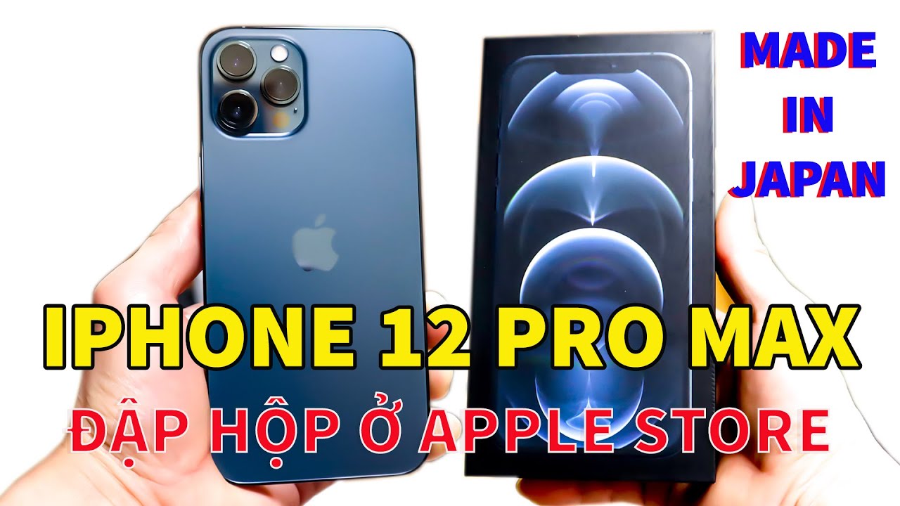 Đập hộp iphone 12 pro max tại Apple Store kyoto Nhật Bản.hành trình đi ...