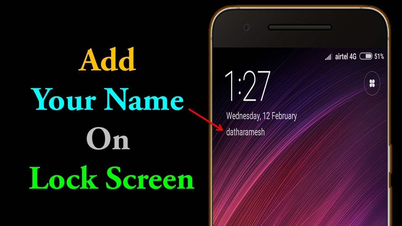How To Add Your Name On Lock Screen In Xiaomi MI Phones YouTube how-to-add-your-name-on-lock-screen-in-xiaomi-mi-phones-youtube
