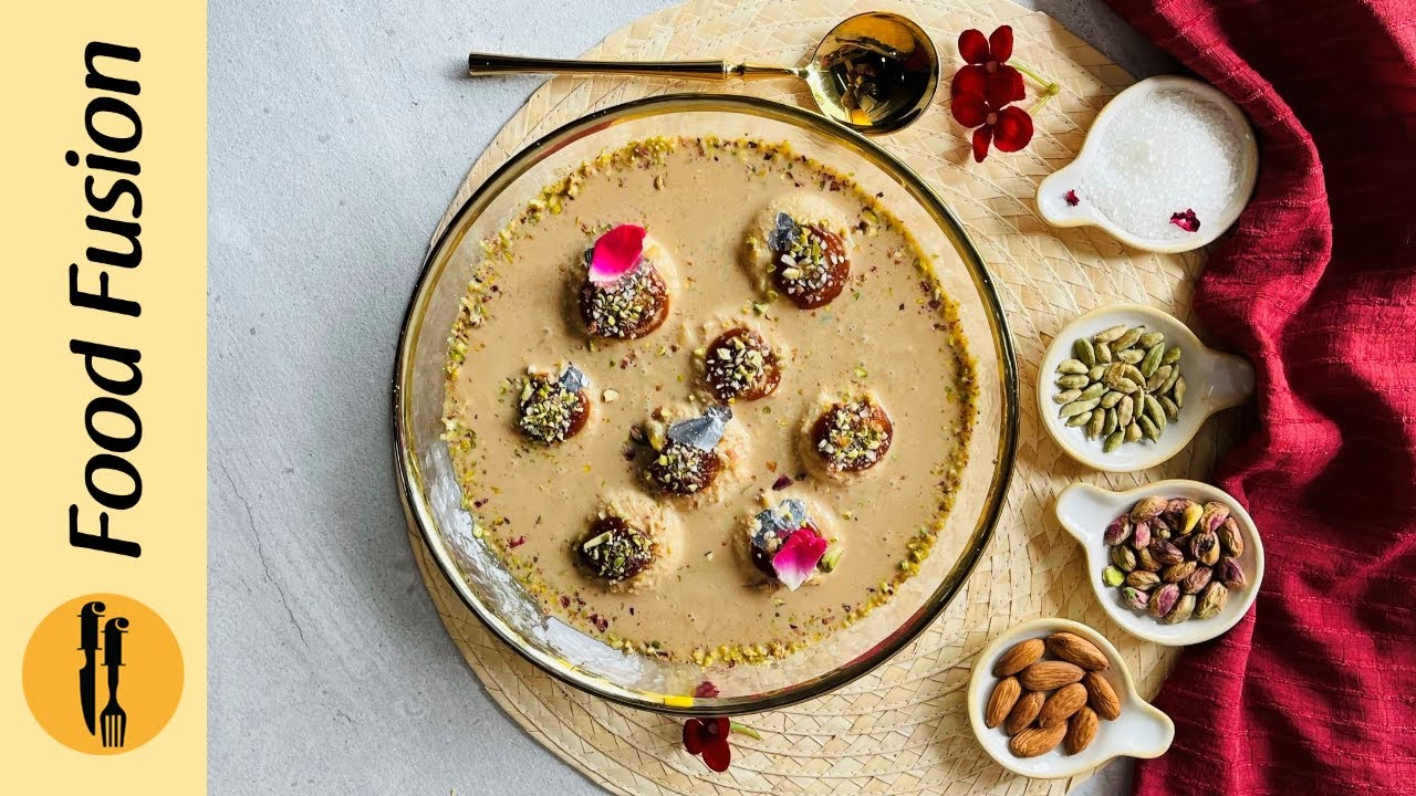 Caramel Rasmalai Recipe by Food Fusion (Ramzan Special) - YouTube
