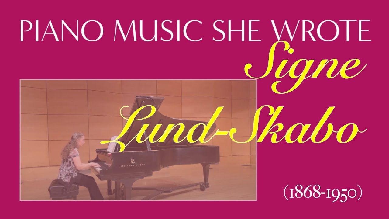 Signe Lund-Skabo: Legende, Op. 16 - YouTube