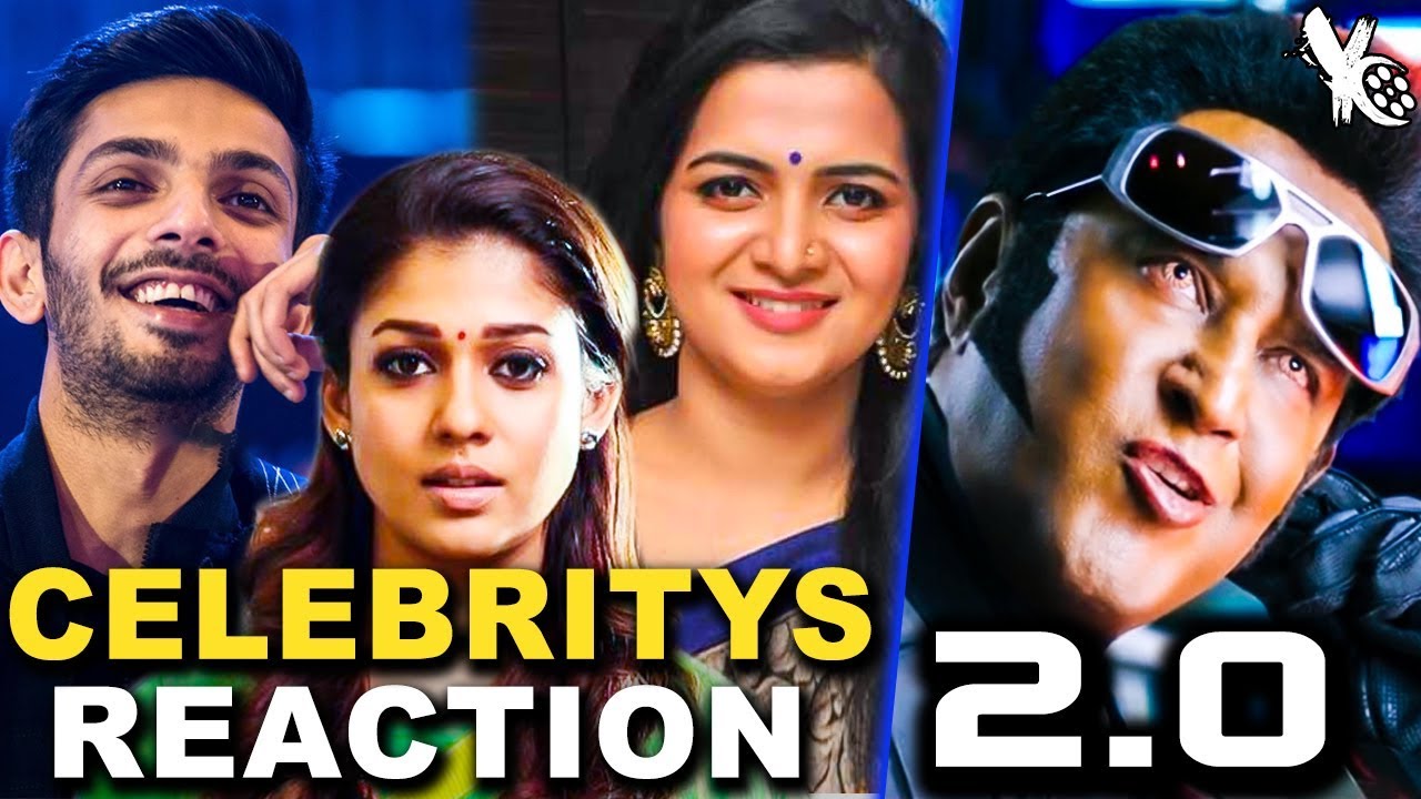 Nayanthara, Anirudh And More Celebrities About 2.0 Teaser | Rajinikanth ...