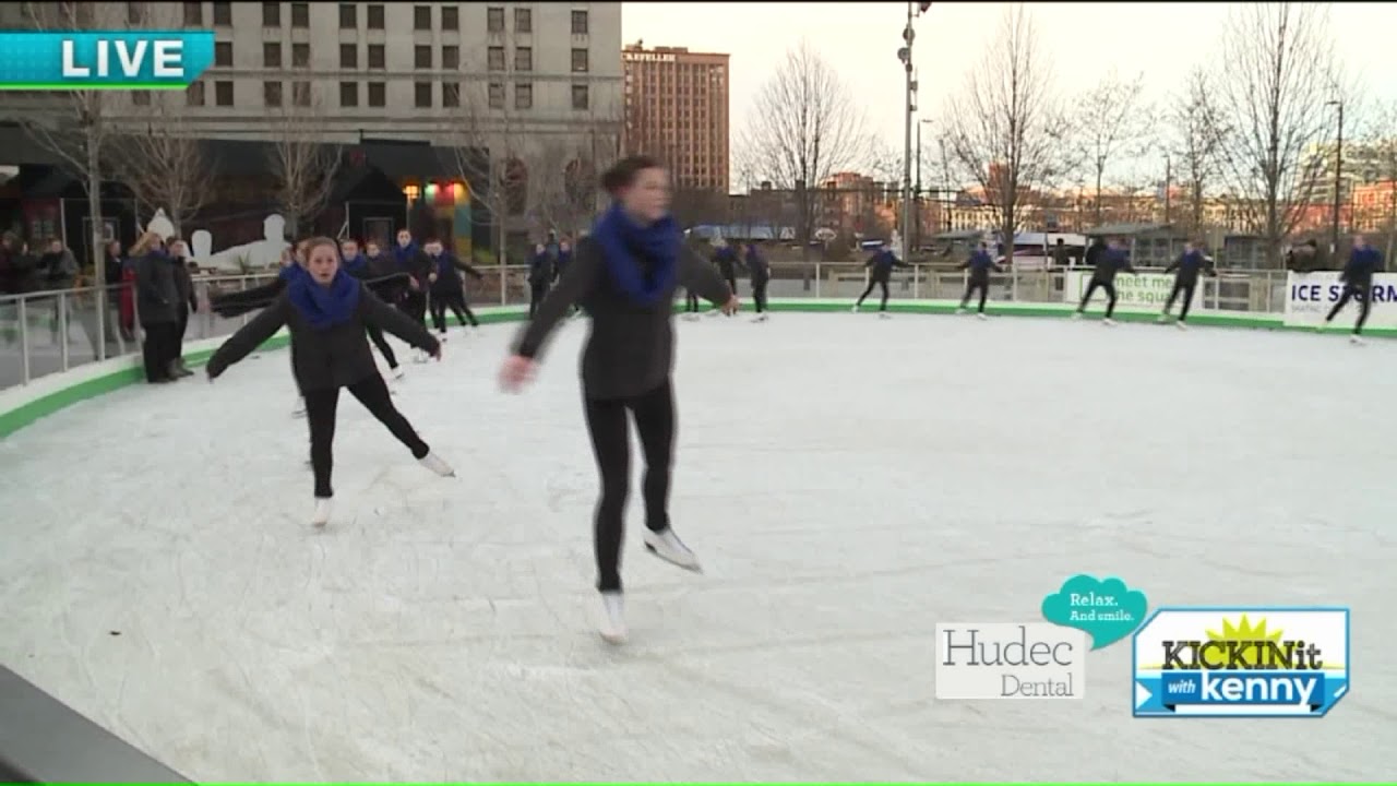 Public Square Ice Skating Rink - YouTube