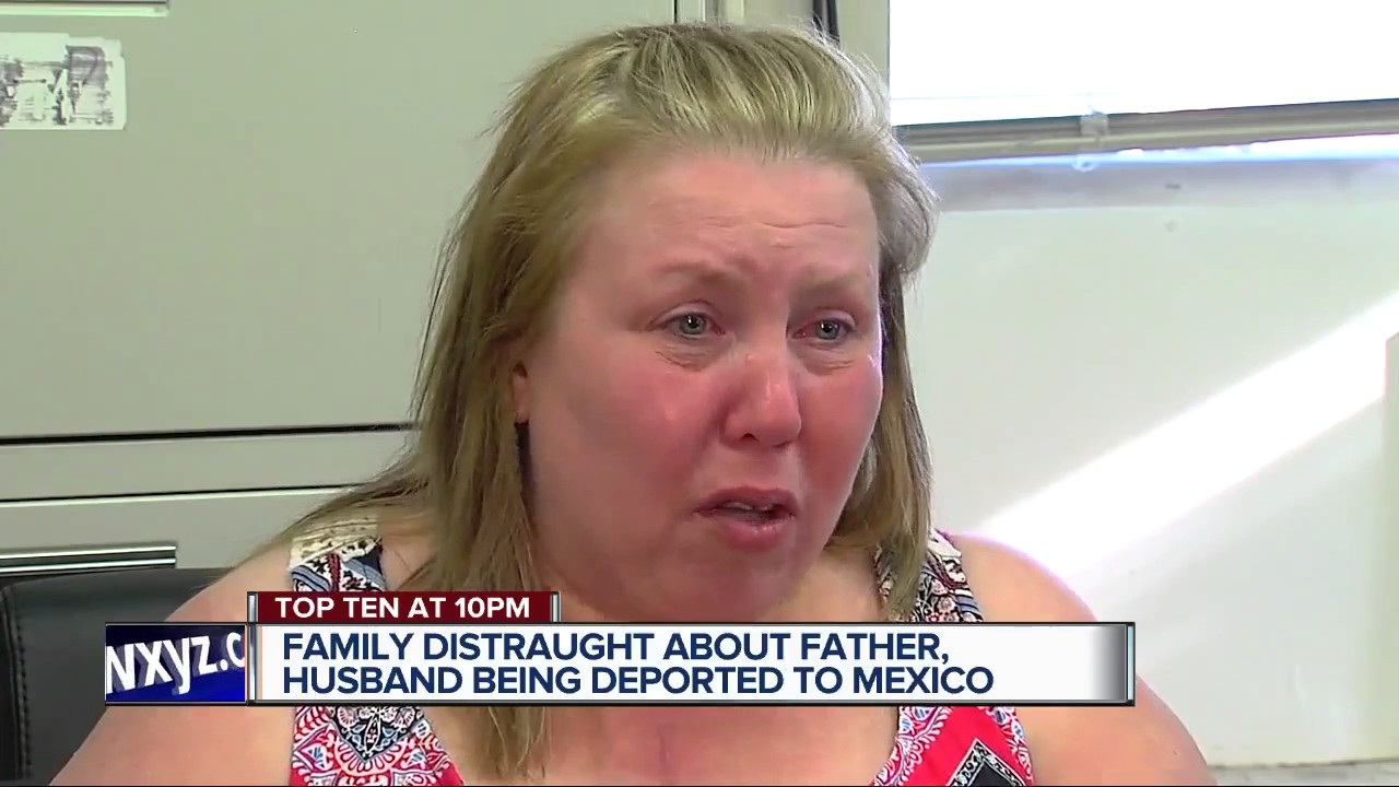 Family distraught about father, husband being deported to Mexico - YouTube