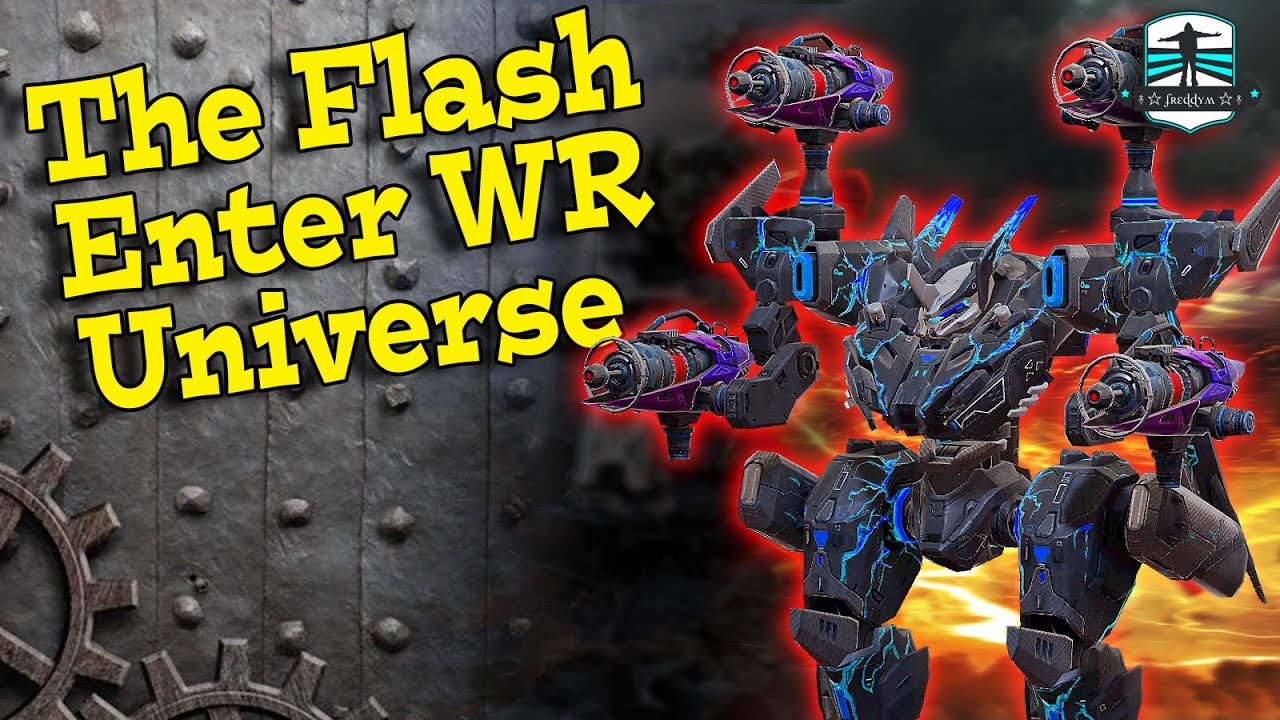 If THE FLASH Enters War Robots Universe - YouTube