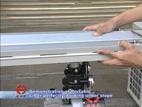 《KSF》PORTABLE LIFTER (LIFTING EQUIPMENT)-1_手提式升降機_CM-340_CM-520 - YouTube