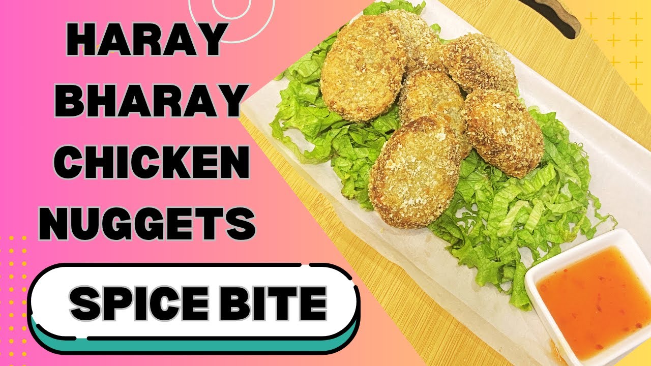 Haray Bharay Chicken Nuggets Recipe Make & Freeze for Ramadan Special ...