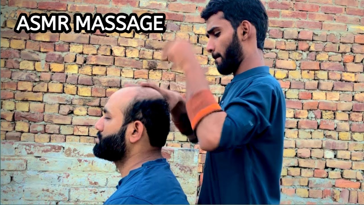 Asmr | Massage For Relaxation | Head Massage | Back Massage | Pakistani ...