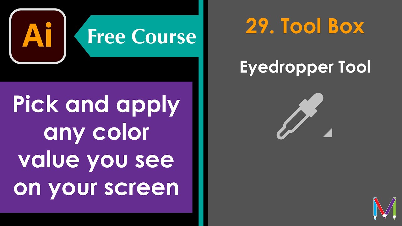 Eyedropper Tool Illustrator | How to use Eyedropper | Adobe Illustrator ...