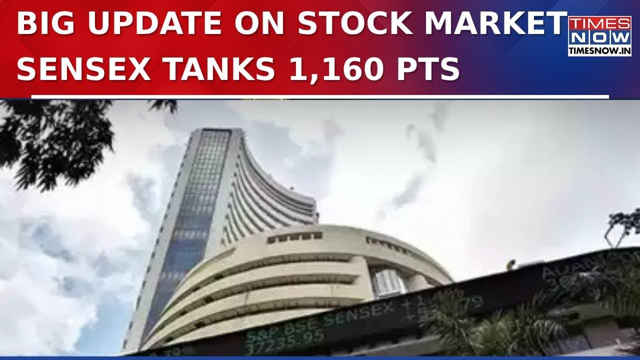 Sensex Plummets 1,160 Points: Market Faces Sharp Decline Amid Economic ...