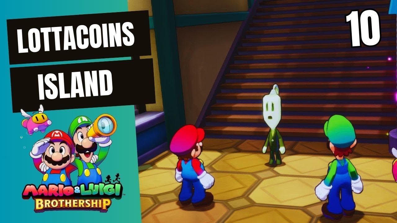 MARIO LUIGI BROTHERSHIP LOTTACOINS ISLAND MEGA SNAPTOR GATE CODE ...