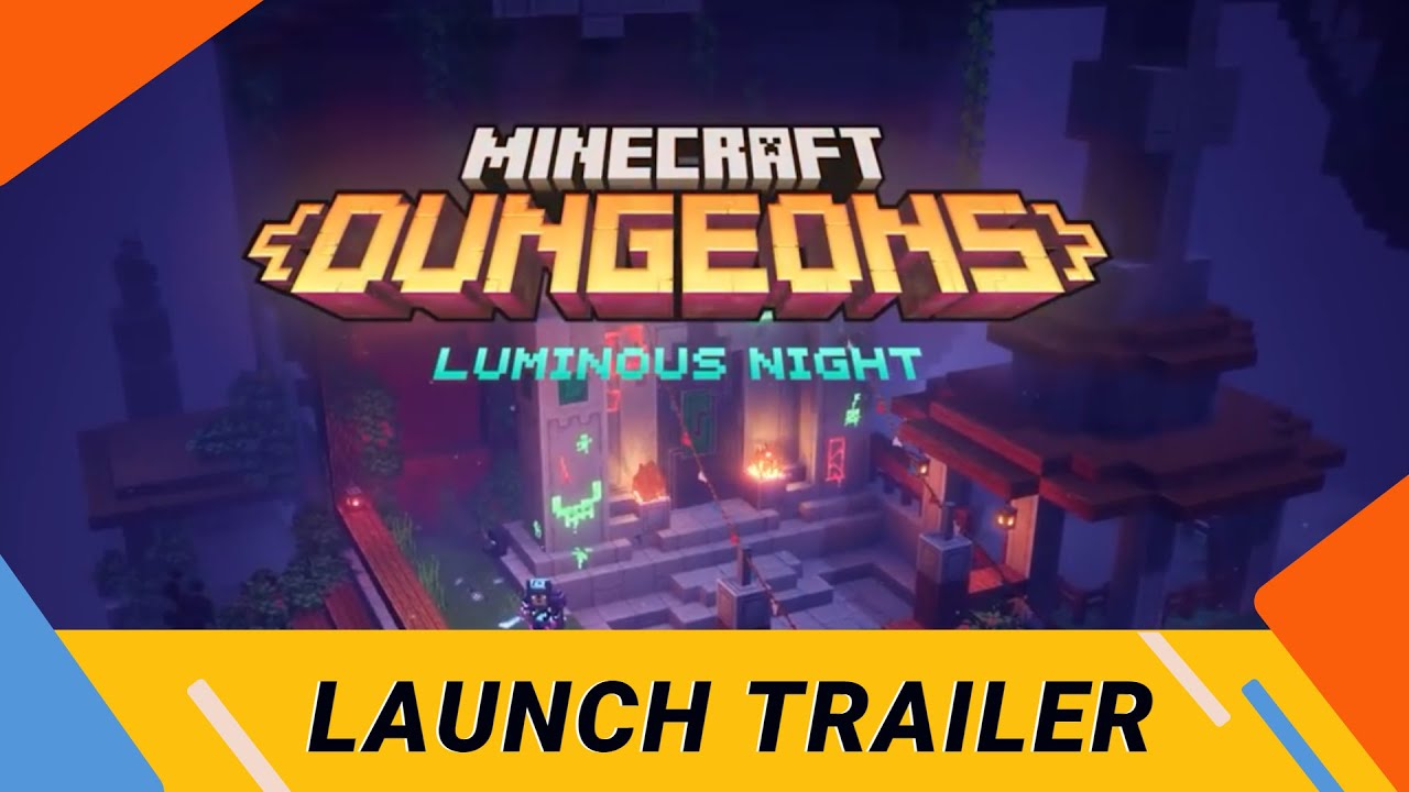 MINECRAFT DUNGEONS | Luminous Night - Season 2 - YouTube