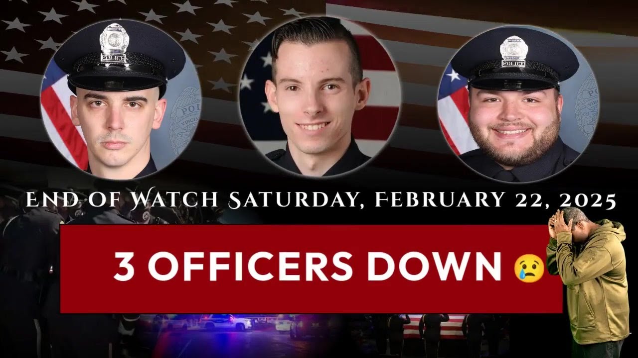 Tragic Weekend: 3 Police Officers Killed in a Single Day 💔 - YouTube