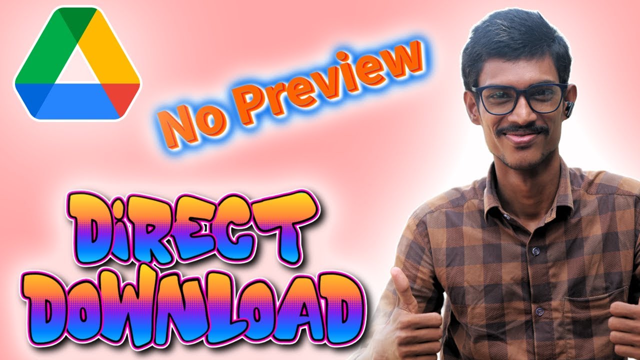 Create Direct Download for G-Drive | AEB - YouTube
