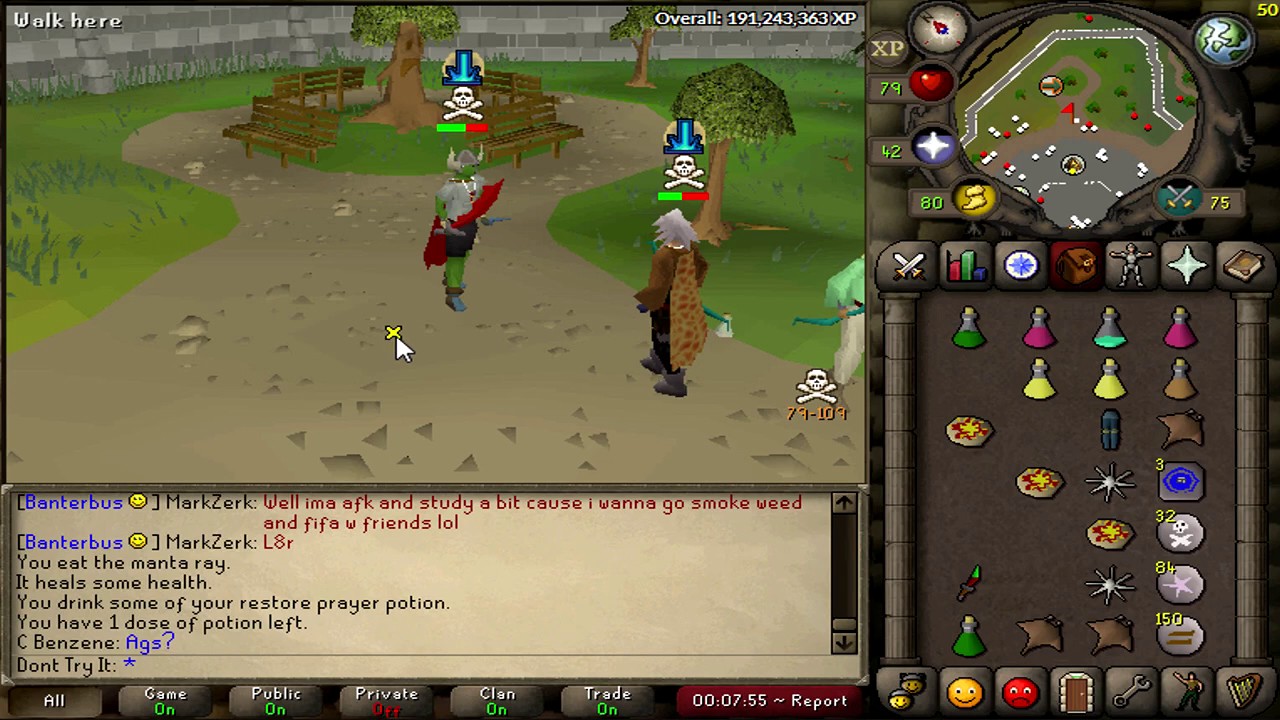 Dont Try It - OldSchool RuneScape Mini Lagg Vid -M's PK'd - YouTube