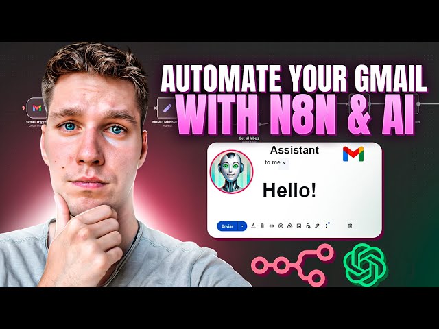 How to Automate your GMAIL with AI Assistants & n8n in 20 minutes