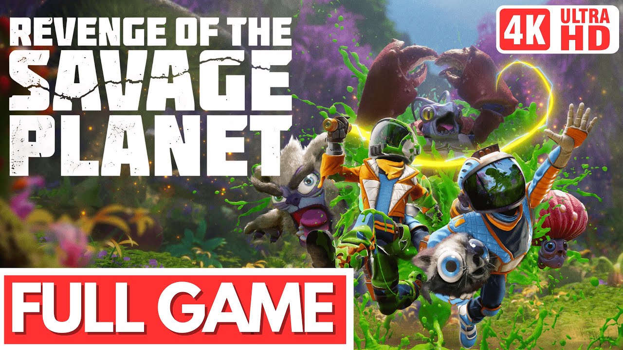 REVENGE OF THE SAVAGE PLANET Gameplay Walkthrough FULL GAME - No ...