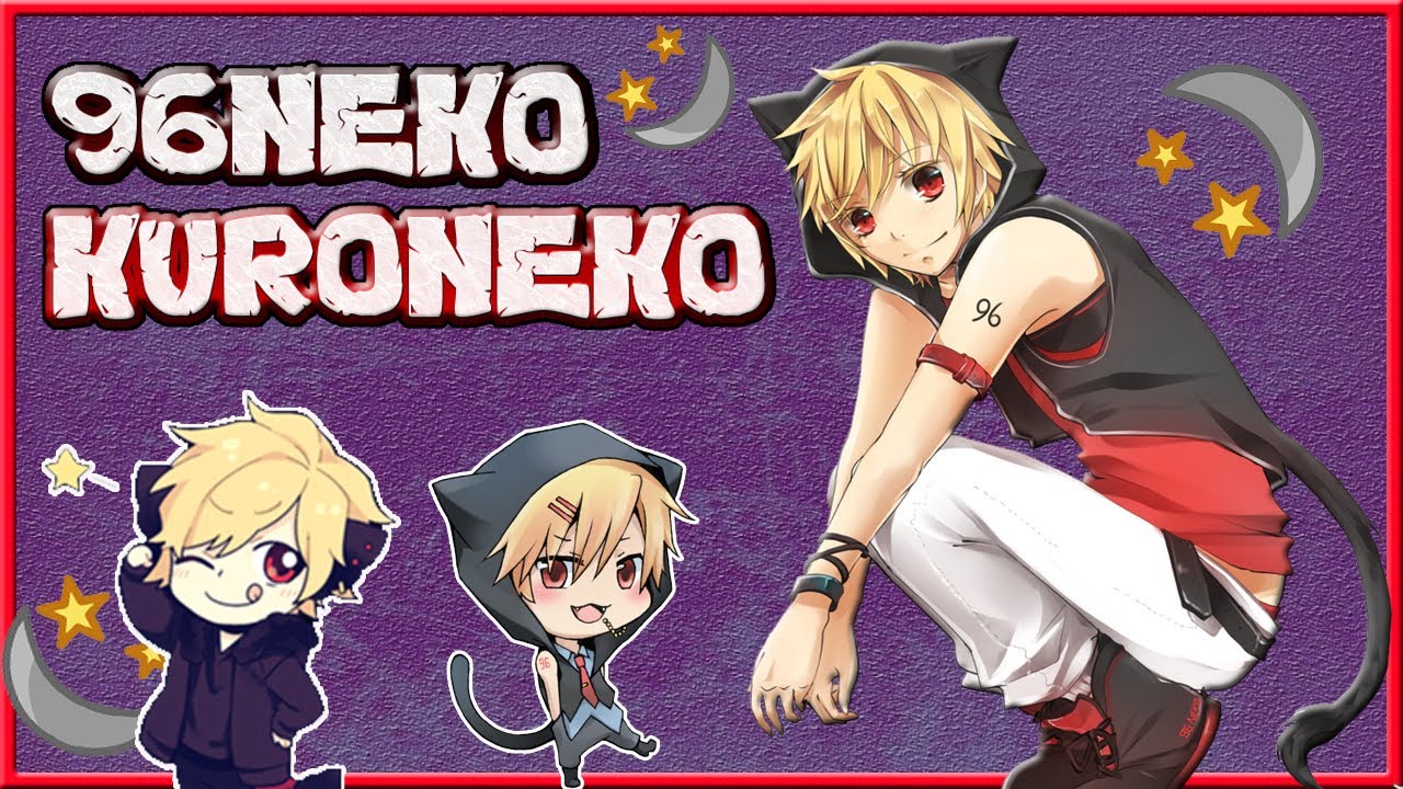 96NEKO, LA UTAITE AMANTE DEL NEGRO Y LOS GATOS - YouTube