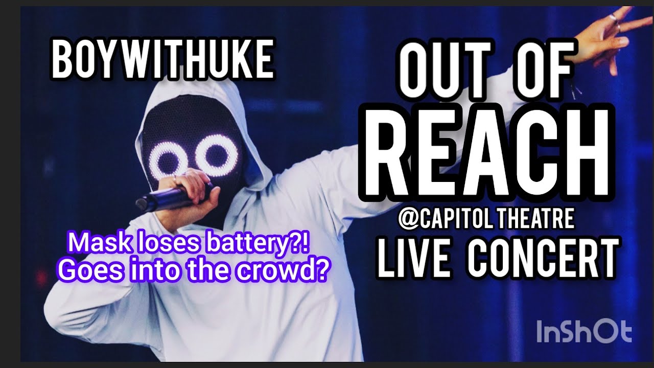Boywithuke Singapore Concert OUT OF REACH at Capitol Theatre - YouTube