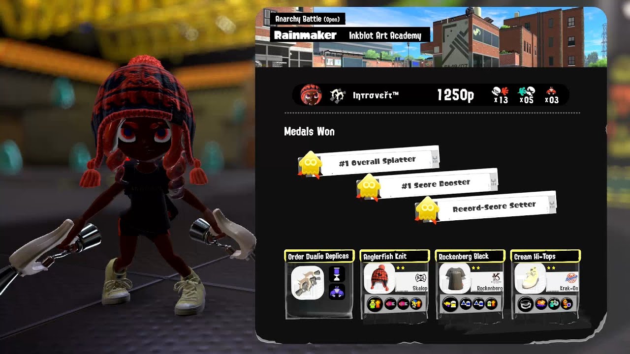 Anarchy Battle #18 (Rainmaker) - Splatoon 3 - YouTube