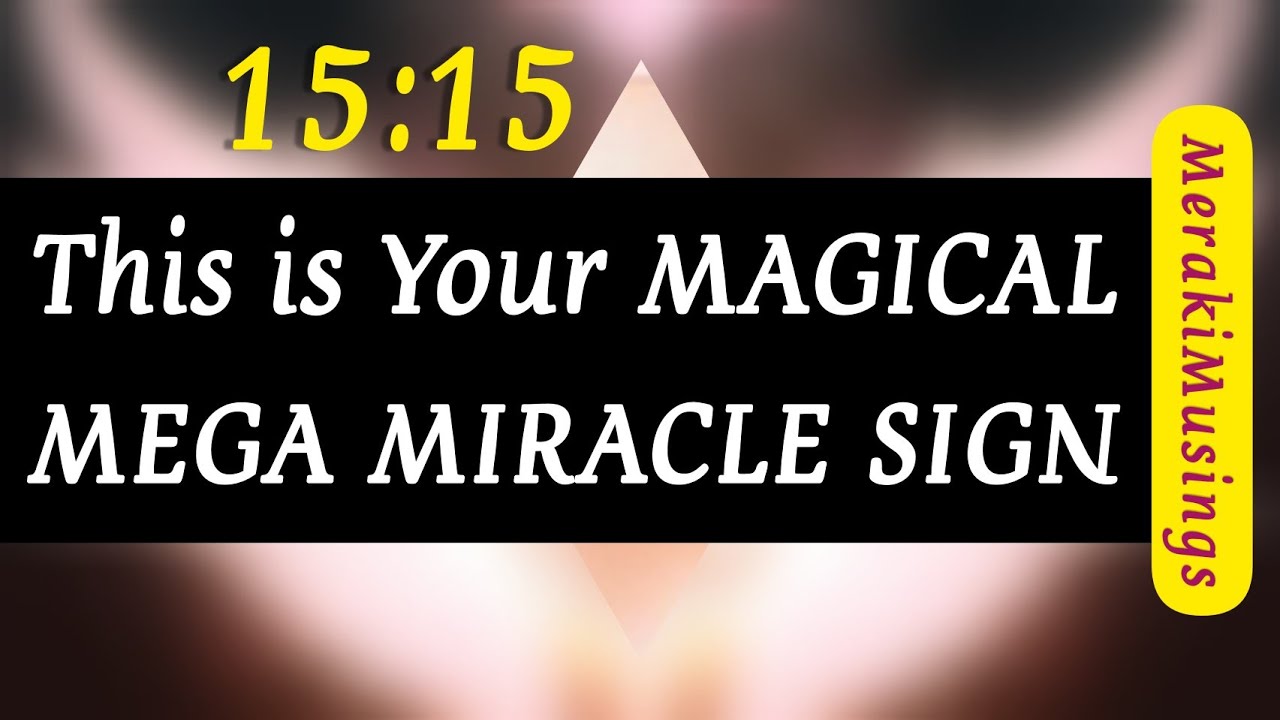 ☀️ 1515 💝 Your Magical Mega Miracle Sign 🤗🎄 - YouTube
