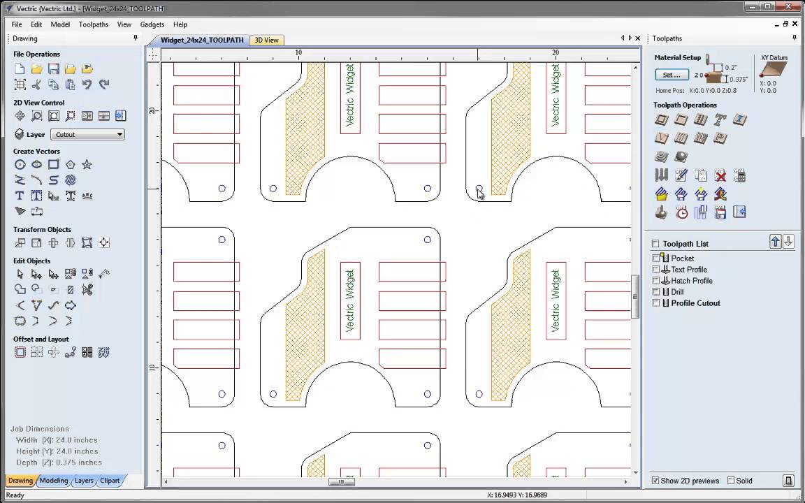 Vectric V8 Tutorials - Interface Guide - YouTube