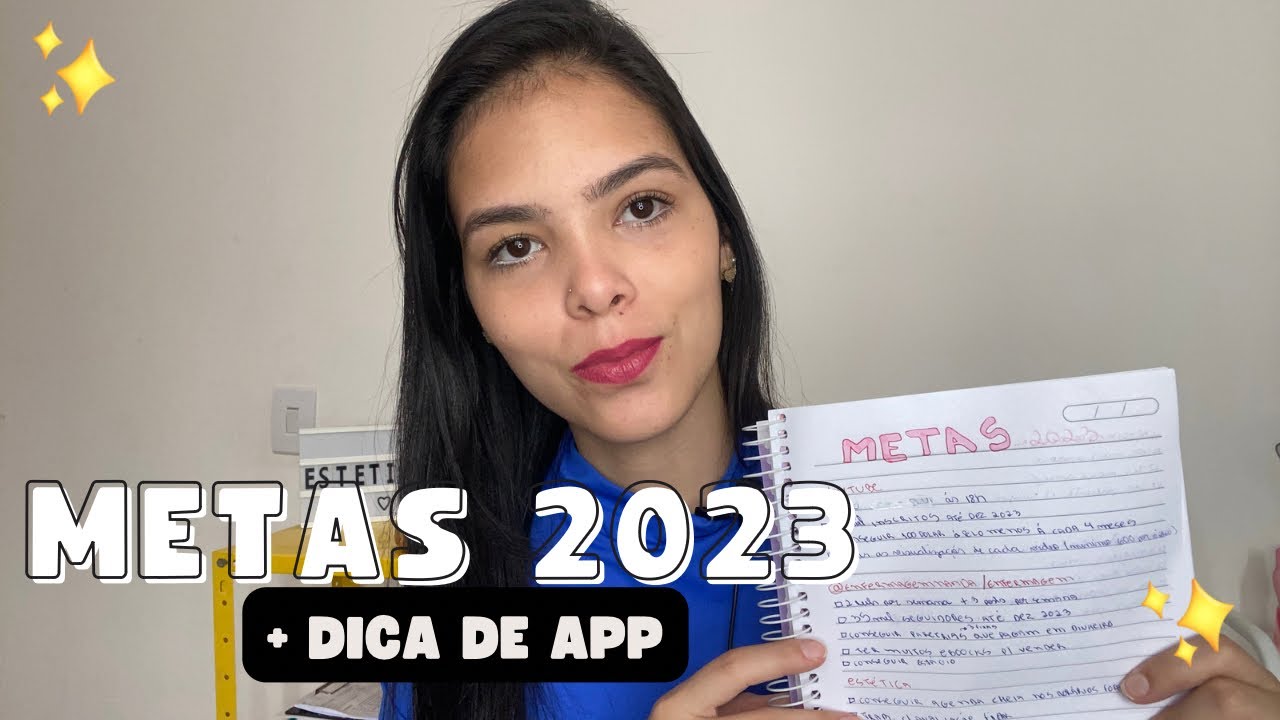METAS 2023 - O QUE ESPERAR NO CANAL ? - YouTube