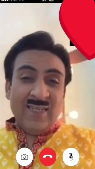 jethalal video call #like #subscribe #comment #throwpots #jethalal # ...