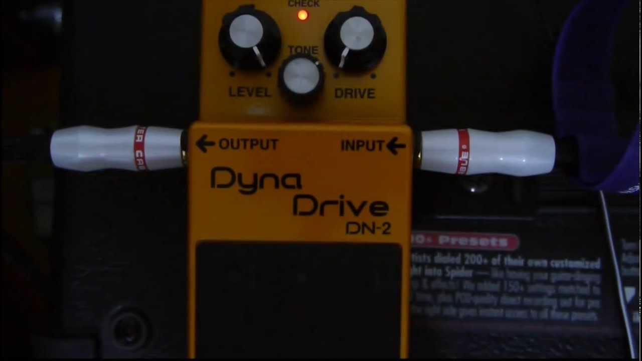 BOSS DN-2 Dyna Drive - YouTube