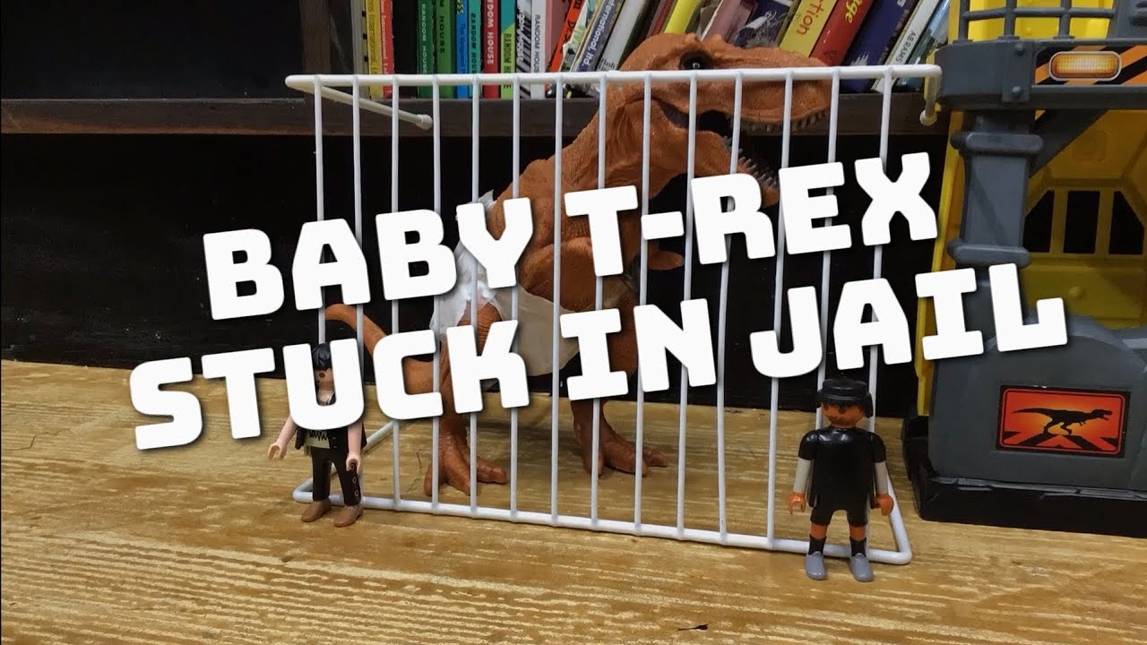 Baby T-Rex Stuck in Jail - YouTube