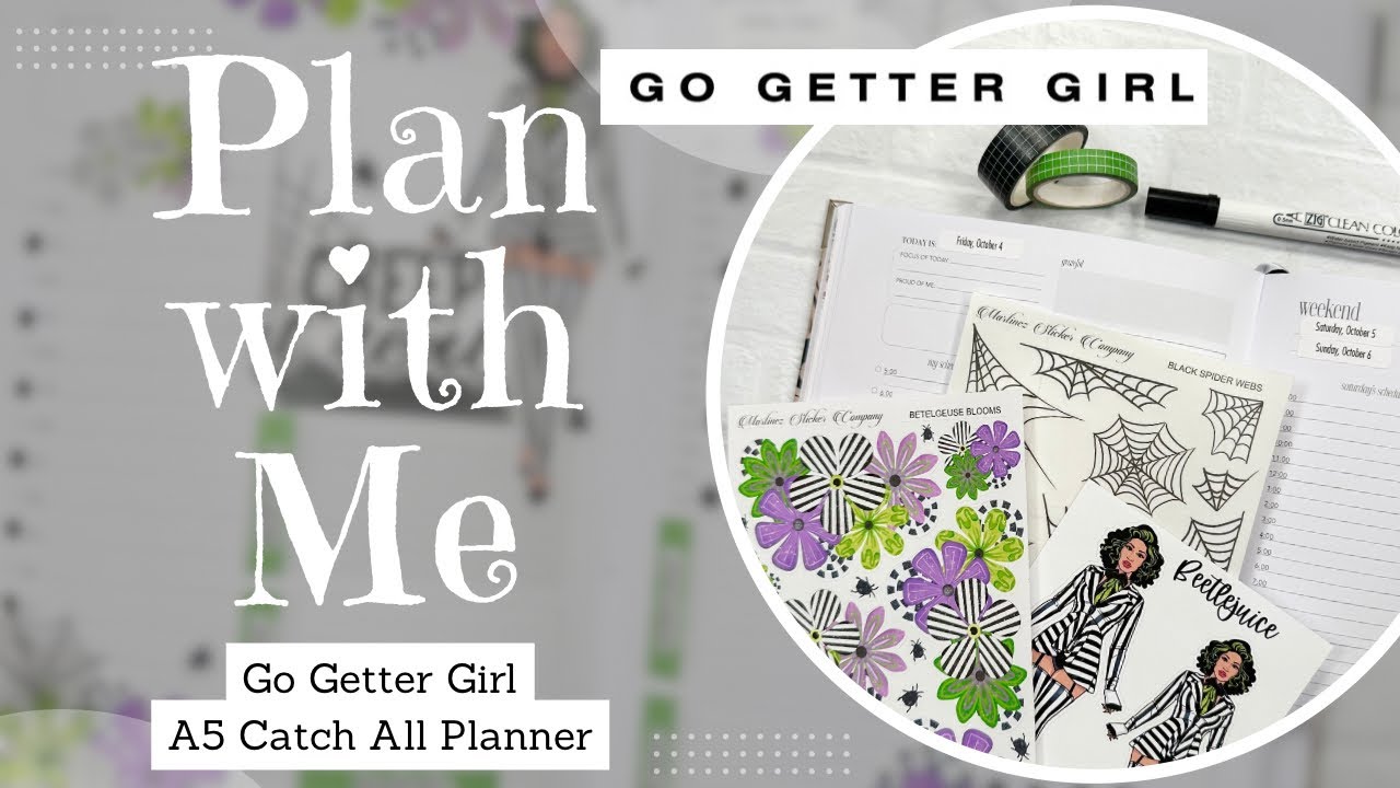 🎉NEW RELEASE🎉 PLAN WITH ME | Go Getter Girl A5 Daily Planner | Go ...