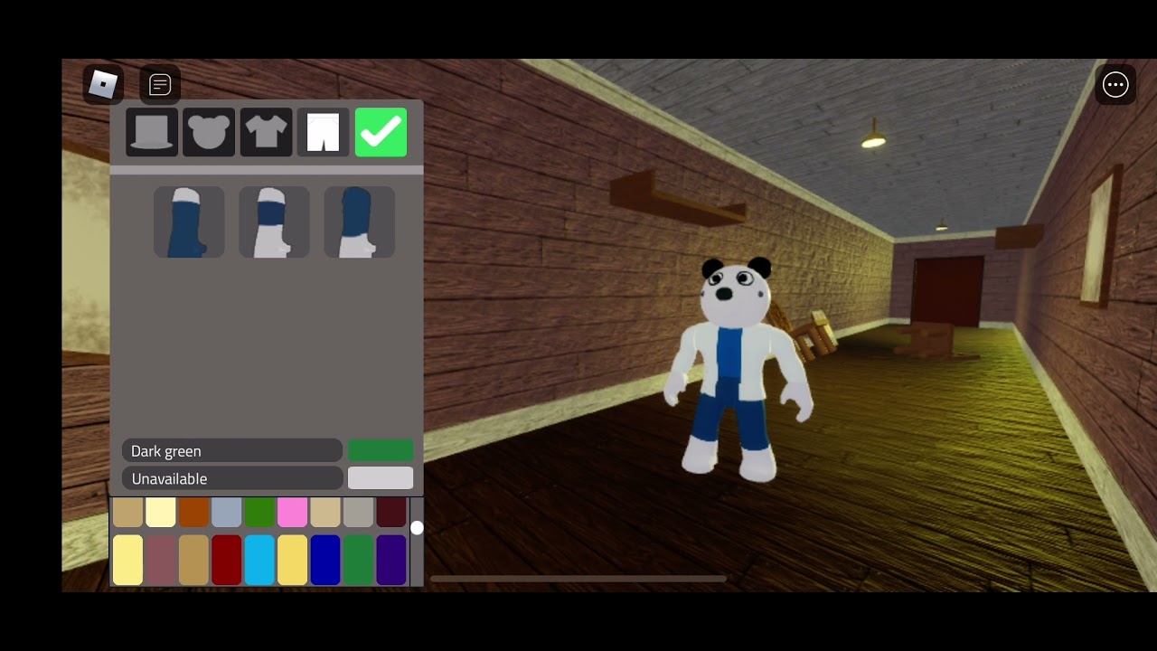 How to make Payton panda in Piggy: Intercity! - YouTube