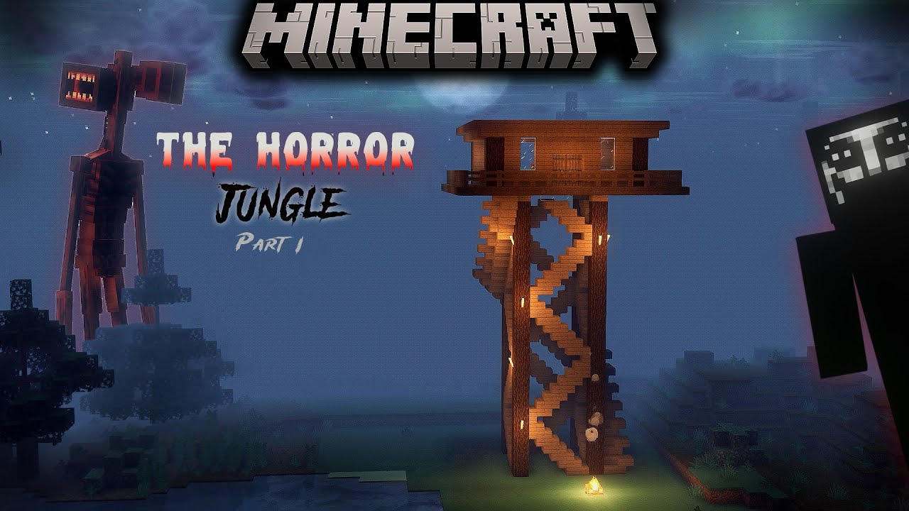 I added The Siren head & The Knocker In l Horror Jungle Of Minecraft #1 ...