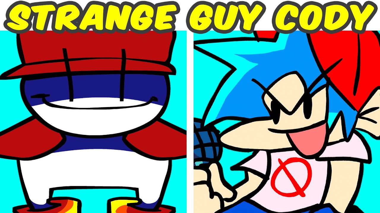FNF VS Cody Full Week + Rhythm | strange guy Cody (FNF MOD/Pixel/HARD ...