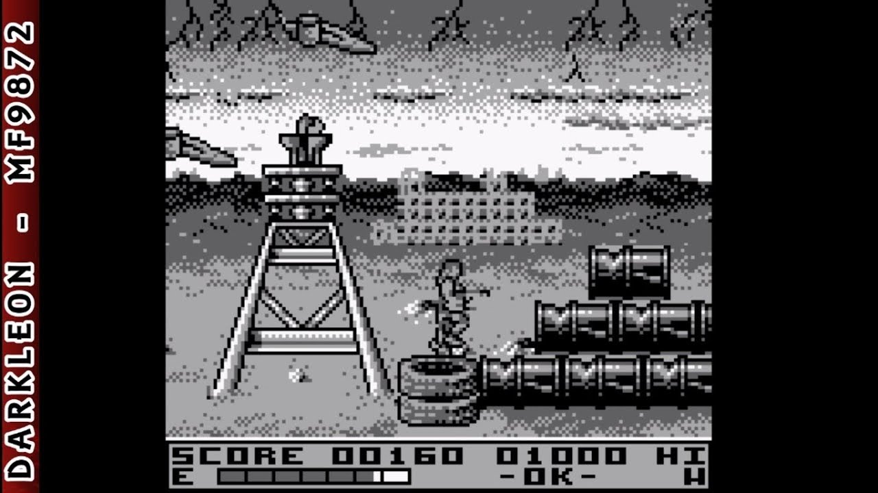 Game Boy - Terminator 2 - Judgment Day © 1992 LJN Ltd. - Gameplay - YouTube