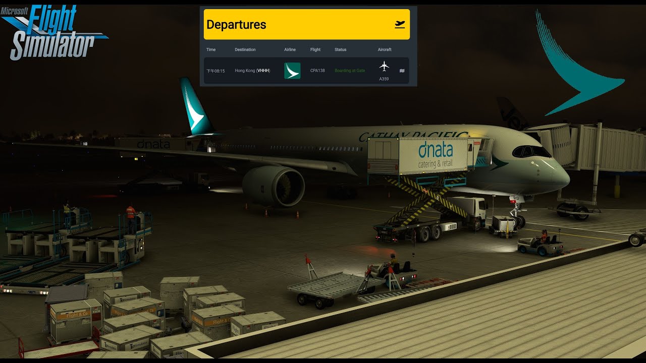 Cathay Pacific CX138 | Sydney to Hong Kong | Airbus A350-900 | MSFS ...