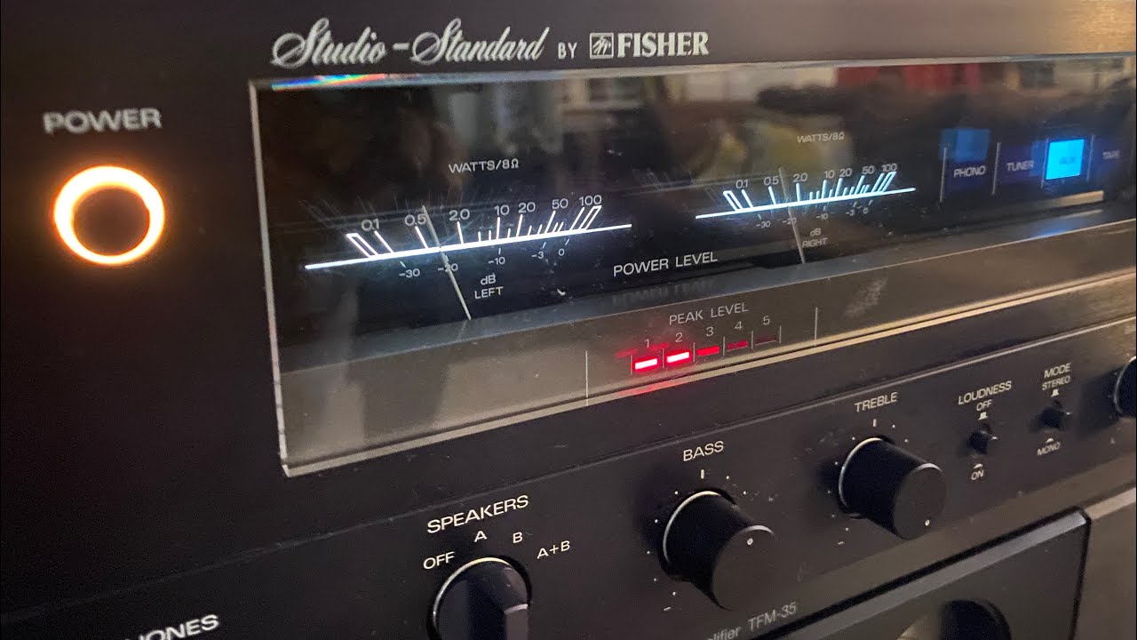 Fisher Studio Standard Integrated Amplifier CA 880 * Amazing sound ...