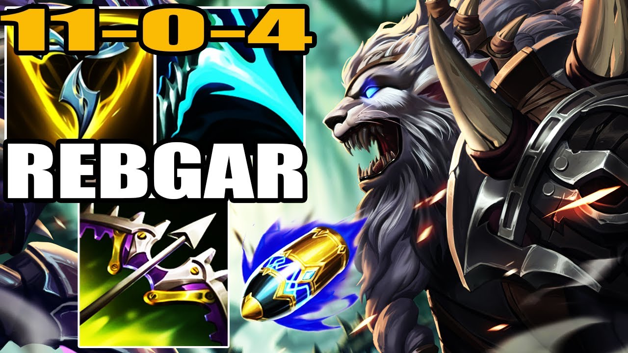 Wild Rift Rengar Jungle Gameplay 10 -0 -4 in Season 15 (Build & Runes ...