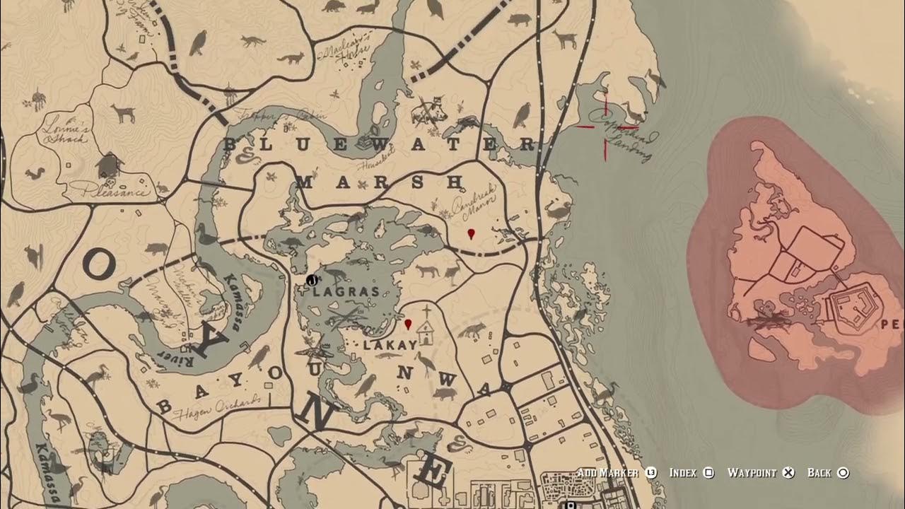 M | Most complete RDR2 map (All known drawings, point of interest ...