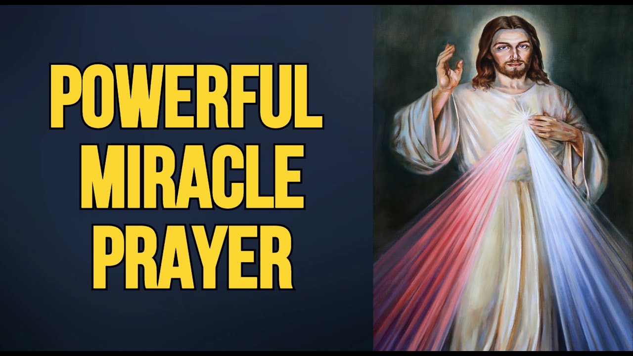 Powerful Miracle Prayer JESUS HELP ME TODAY YouTube Powerful Miracle Prayer JESUS HELP ME TODAY YouTube