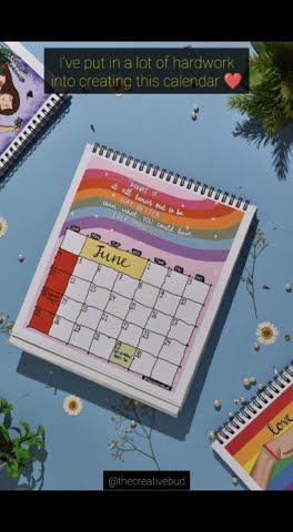 We Finally Launched Our 2023 Handmade Calendar! IG-TheCreativeBud - YouTube