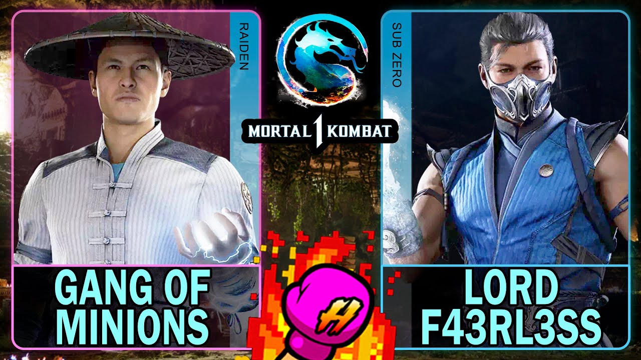 MK1 Gang Of Minions (RAIDEN) VS LORD_F43RL3SS (SUB-ZERO)🥊Mortal Kombat ...
