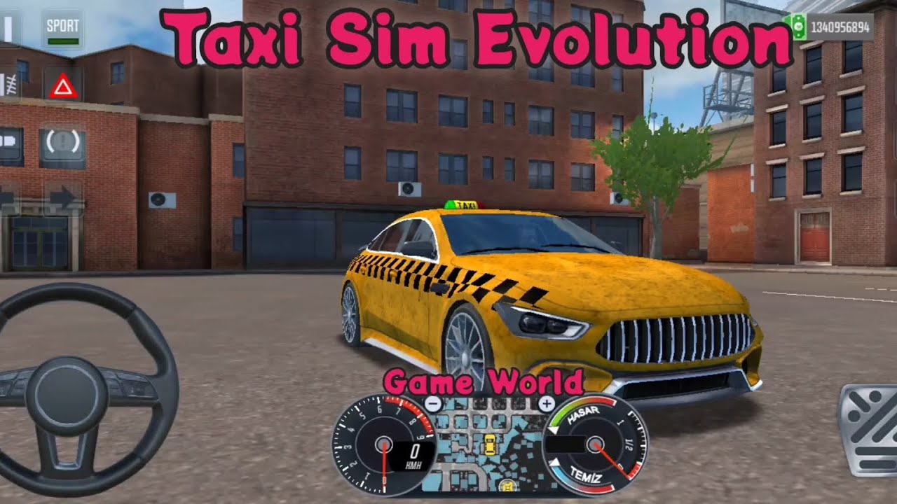 TAXİ SİM EVOLUTION ( TAKSİ OYUNU ) - YouTube