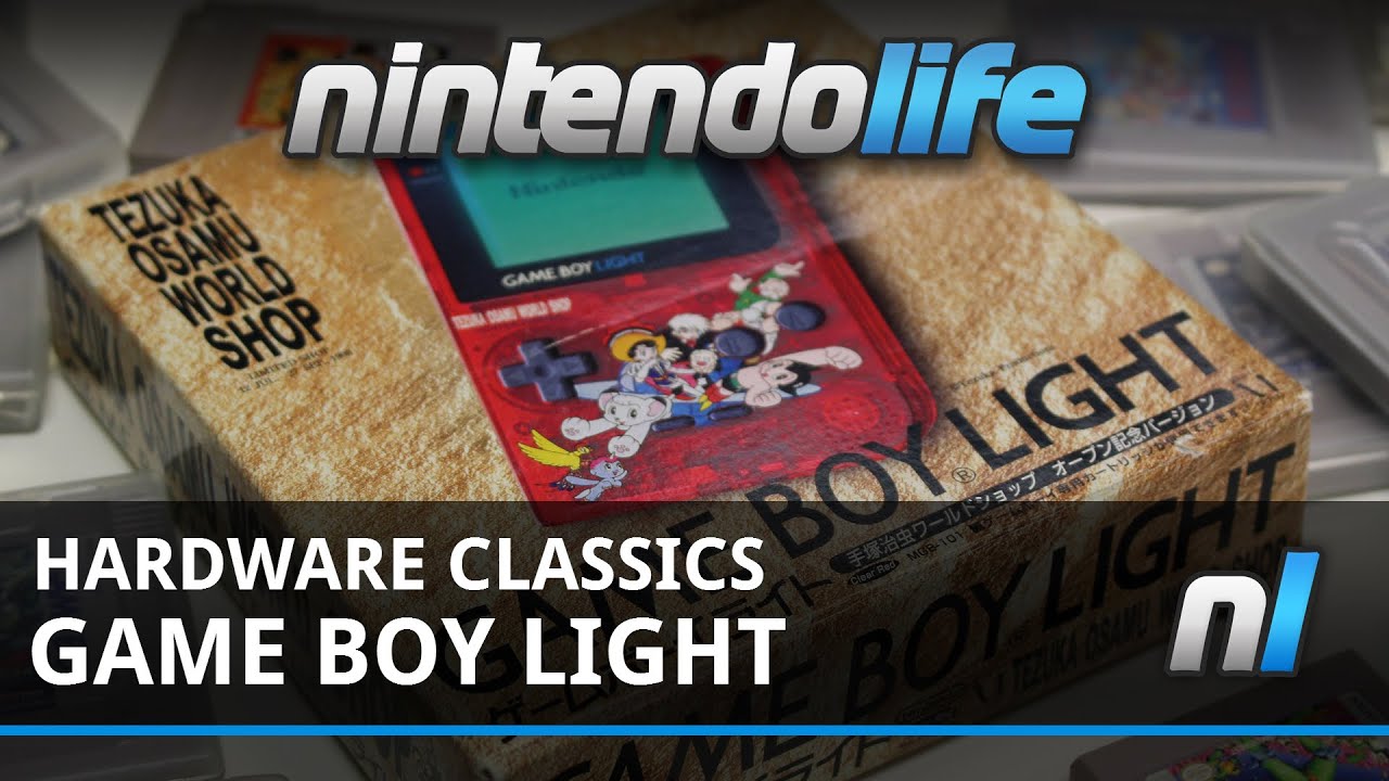 Hardware Classics: Nintendo Game Boy Light - YouTube