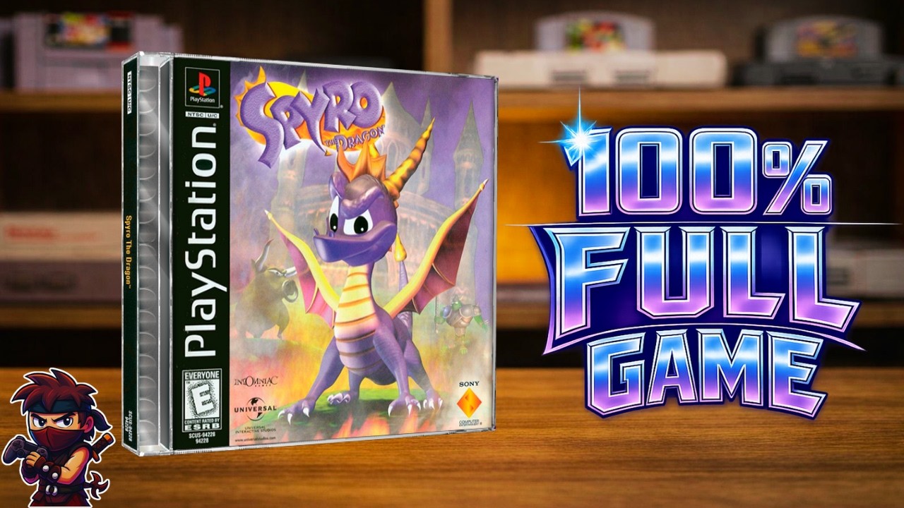 Spyro the Dragon (PS1) | 100% Full Game Walkthrough - YouTube