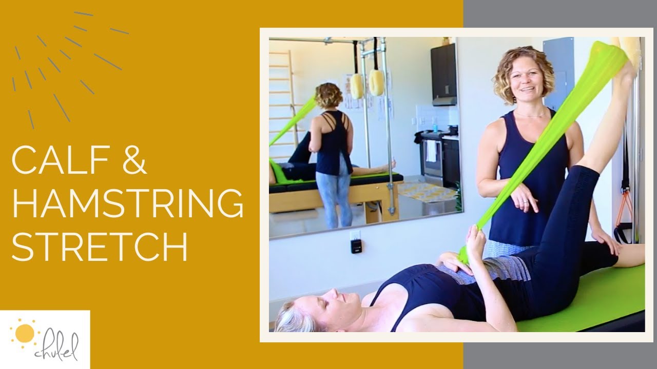 Calf & Hamstring Stretches - YouTube