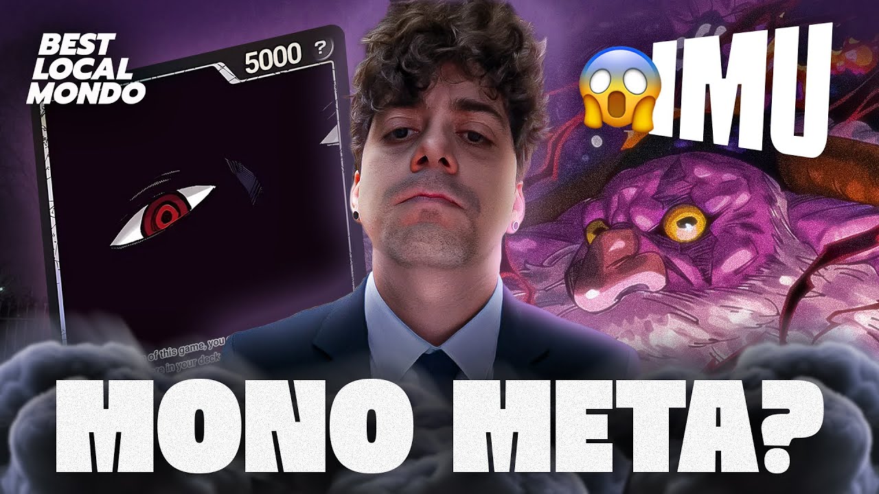 IMU OP13 - mono META? 🤡 One Piece Card Game Tournament 🔥 - YouTube