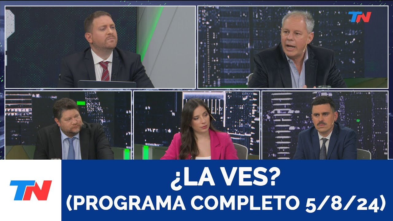 LA VES?” I Programa Completo del Lunes 5/8/24 - YouTube