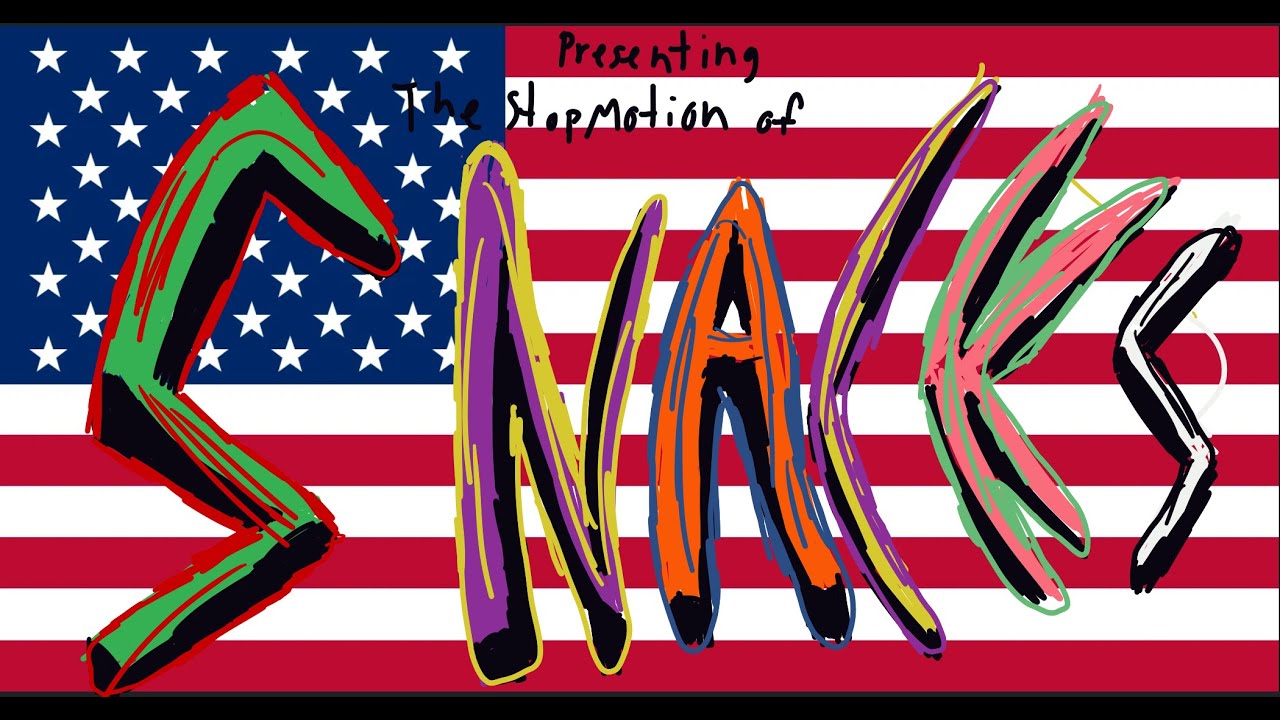 Presenting the stop motion of. THE AMERICAN SNACKS!!!!!! - YouTube