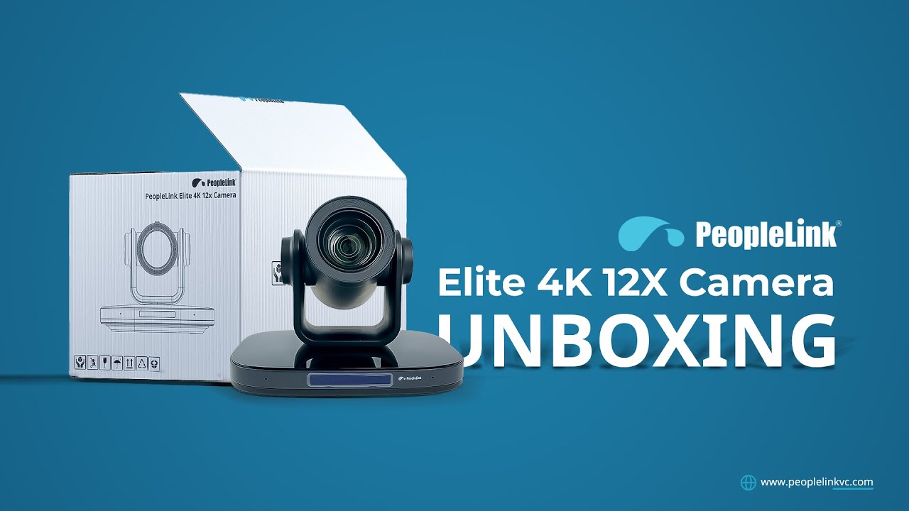 PeopleLink Elite 4K 12X - Unboxing an Ideal Camera for Classrooms ...